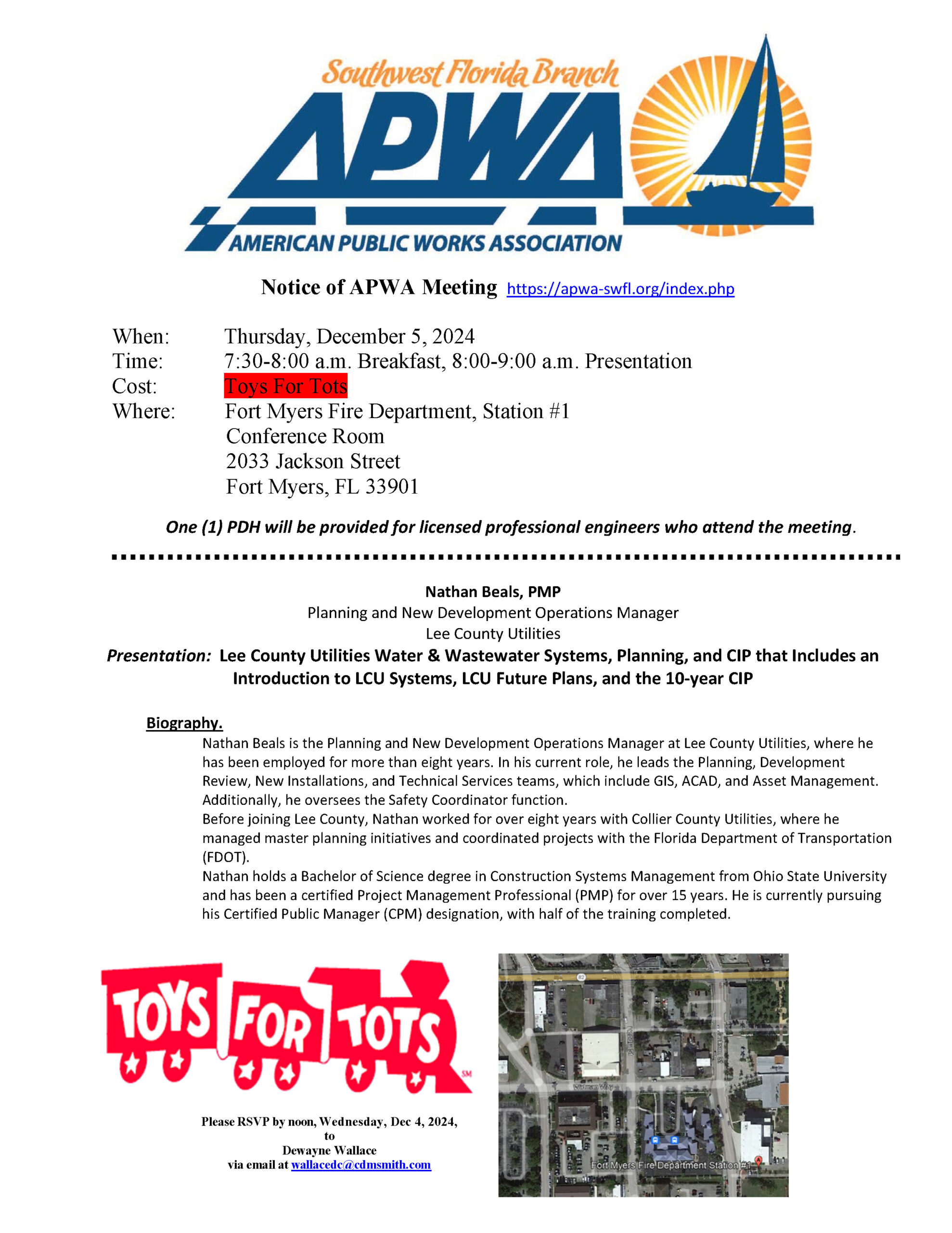 APWA Southwest Florida Branch | Breakfast Meeting – APWA Florida Chapter
