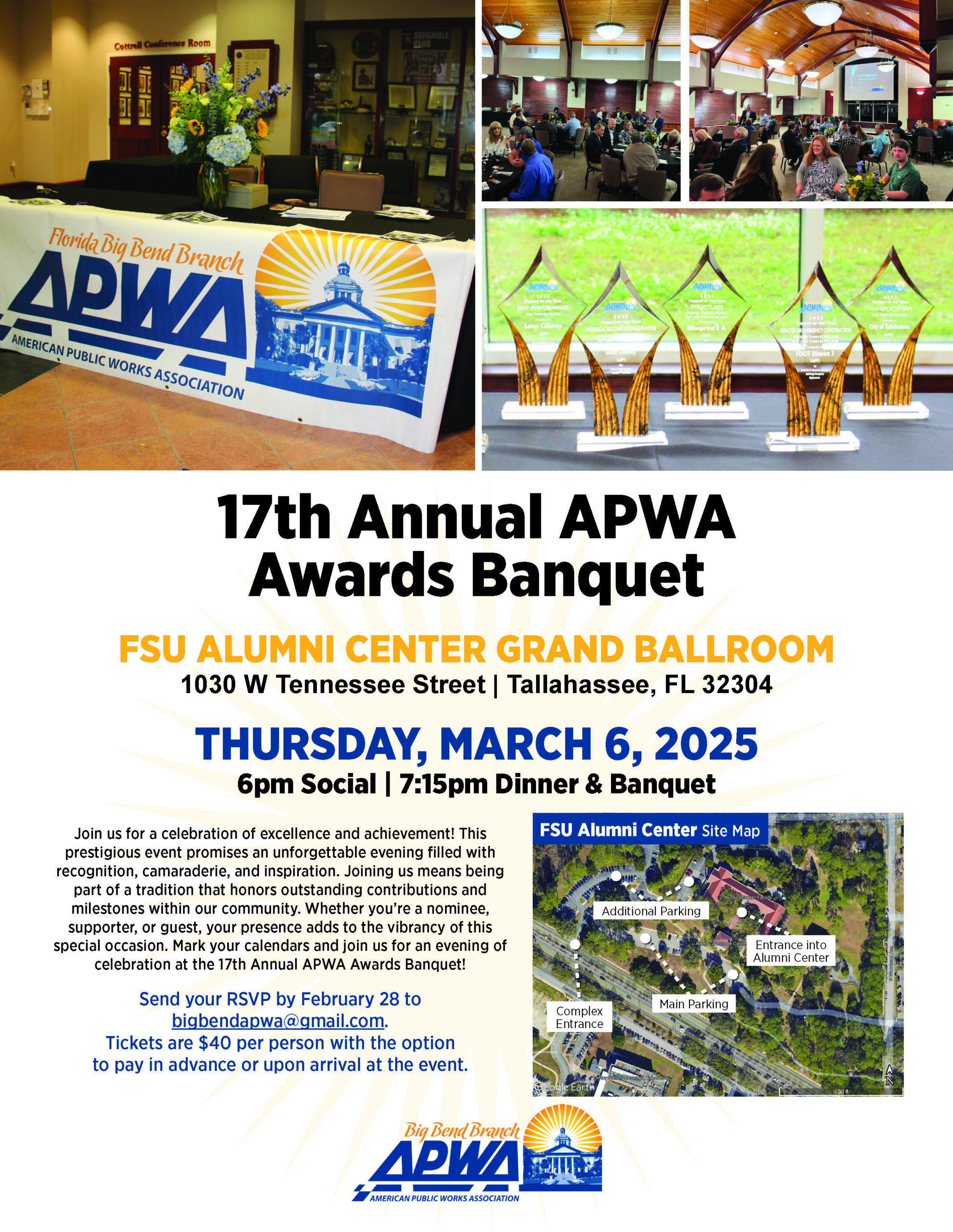17th Annual APWA Awards Banquet – APWA Florida Chapter