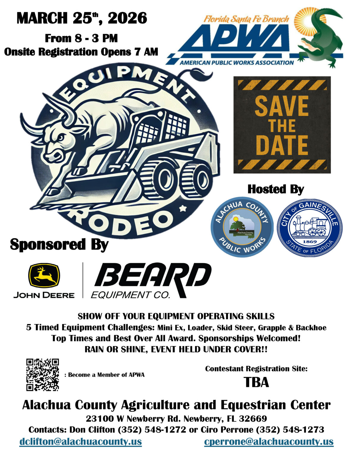 APWA Santa Fe Branch Equipment Rodeo – APWA Florida Chapter