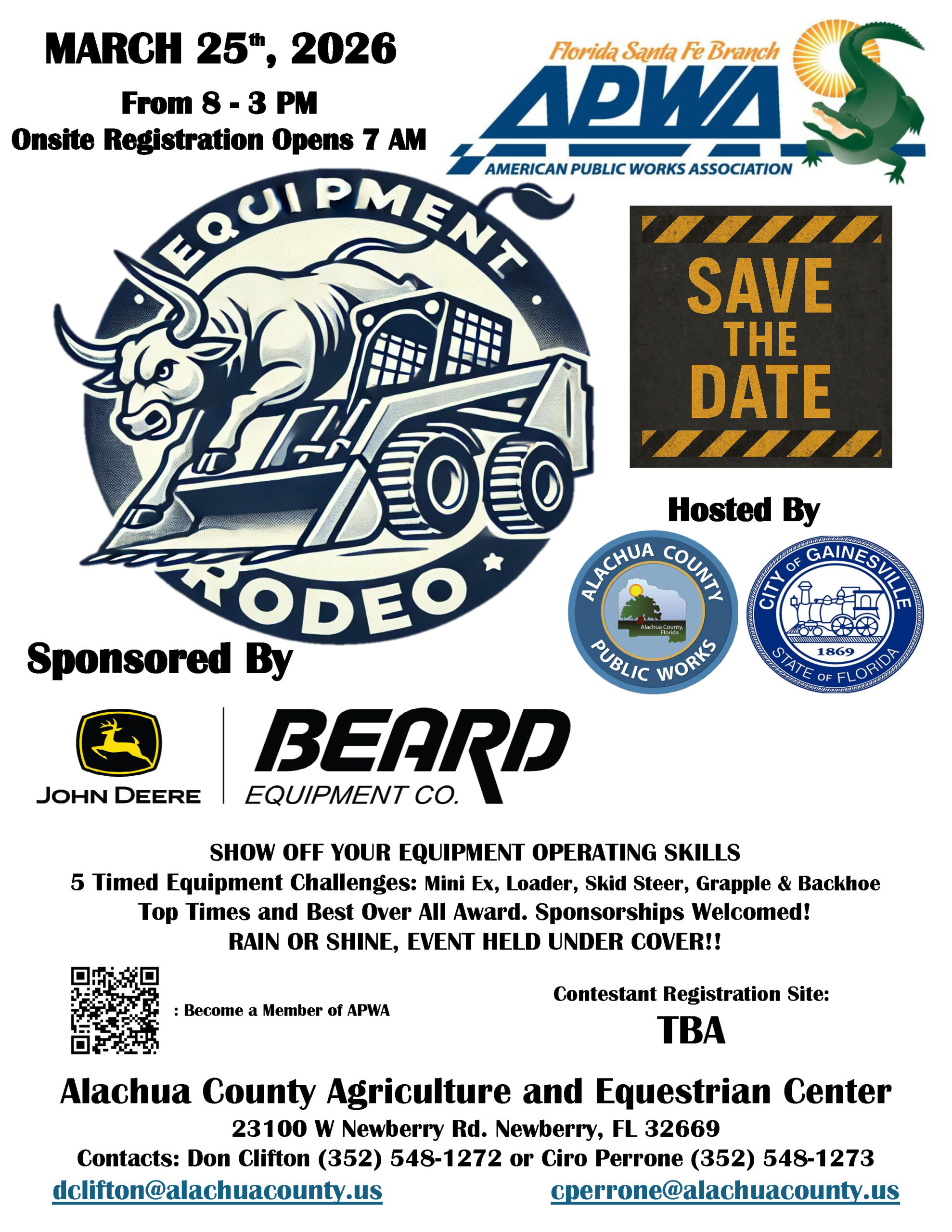 APWA Santa Fe Branch Equipment Rodeo – APWA Florida Chapter